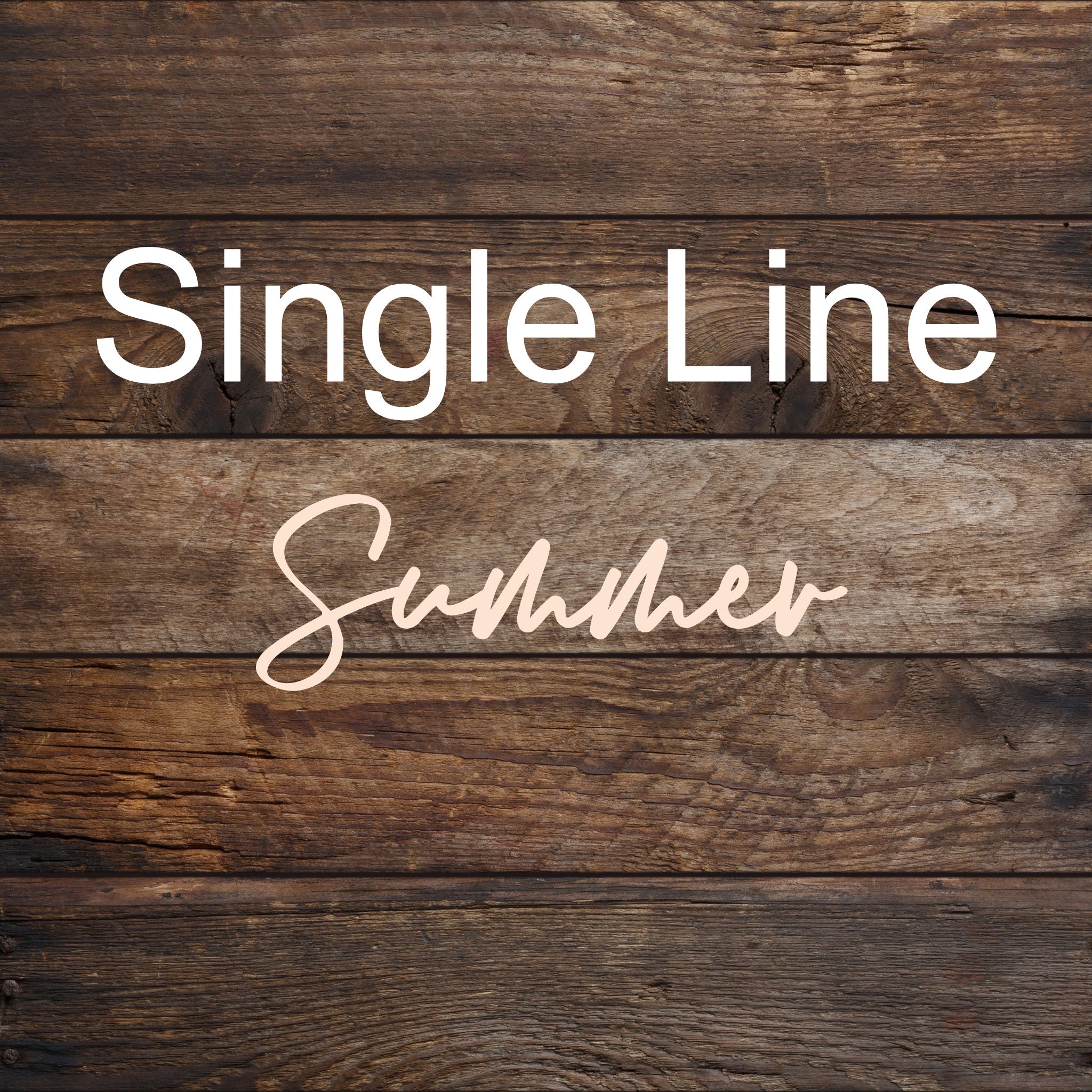 Custom Wooden Sign - Any Font - Multiple Lines - Etsy