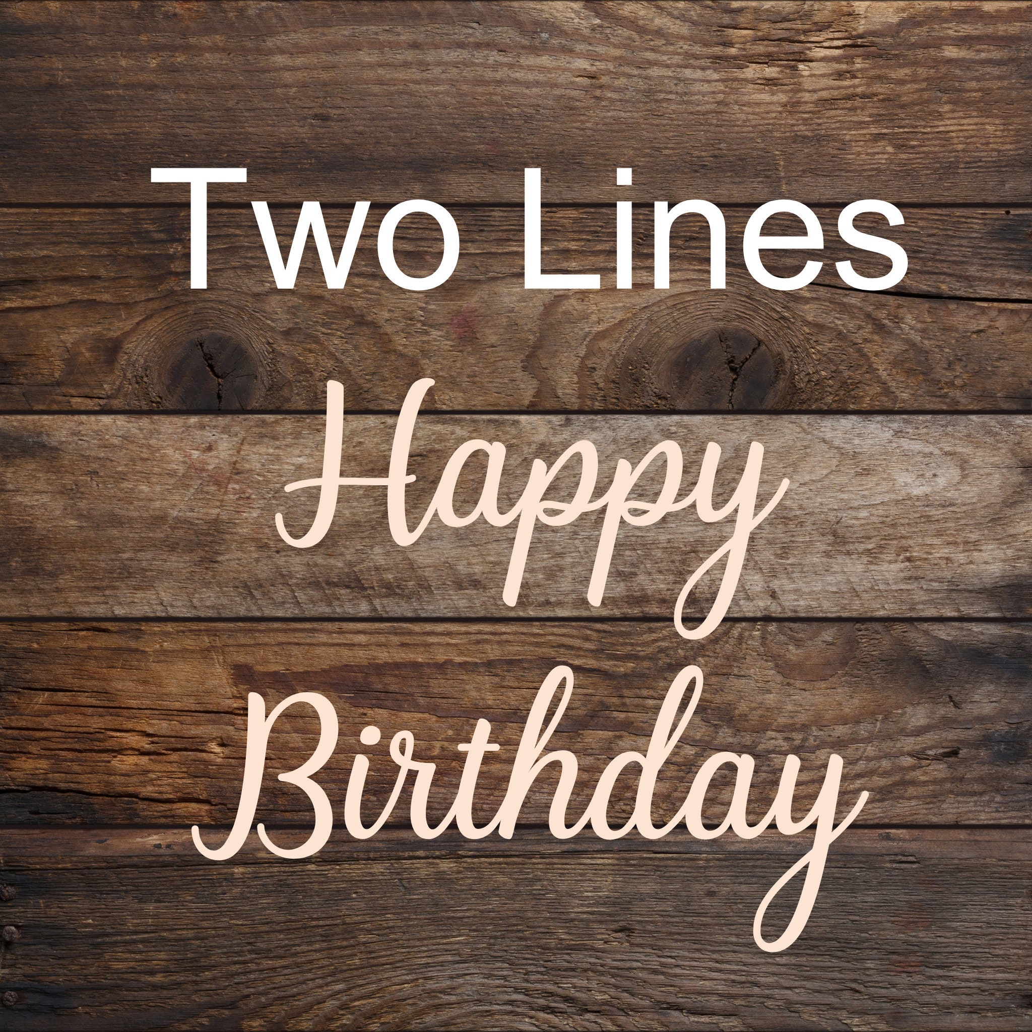 Custom Wooden Sign - Any Font - Multiple Lines - Etsy