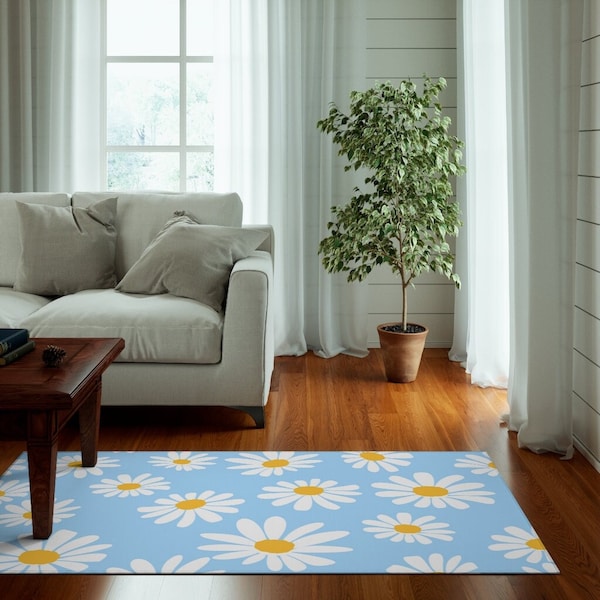 Flower Rug - Etsy