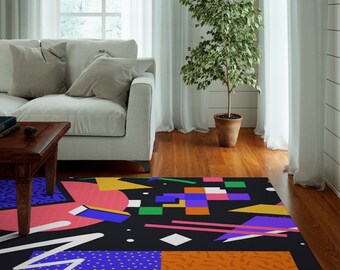 90s Nostalgia Rug - Etsy