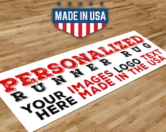 Custom Logo Rug - Etsy