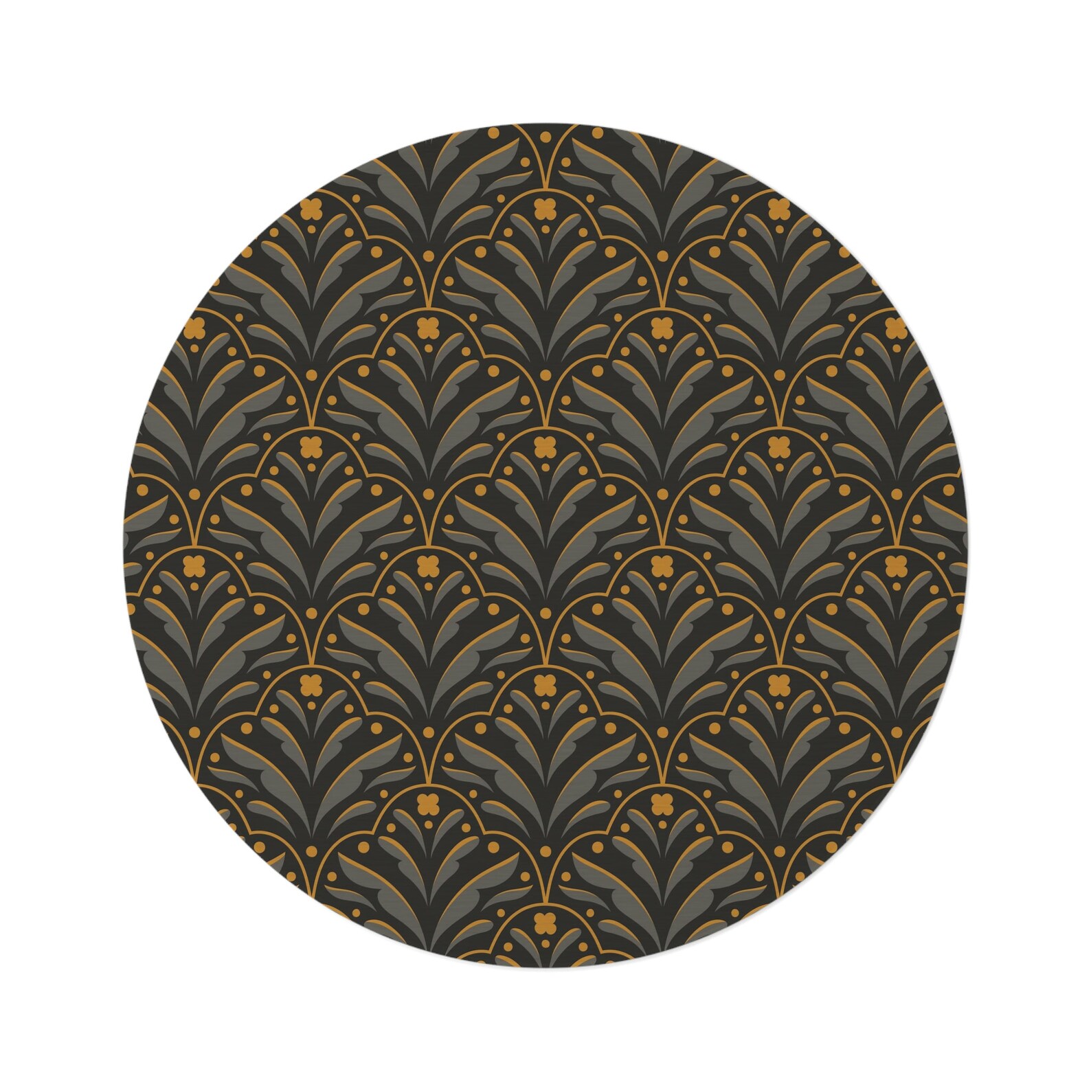 Damask Floral Retro Rug Flower Texture Art Nouveau Rug - Etsy