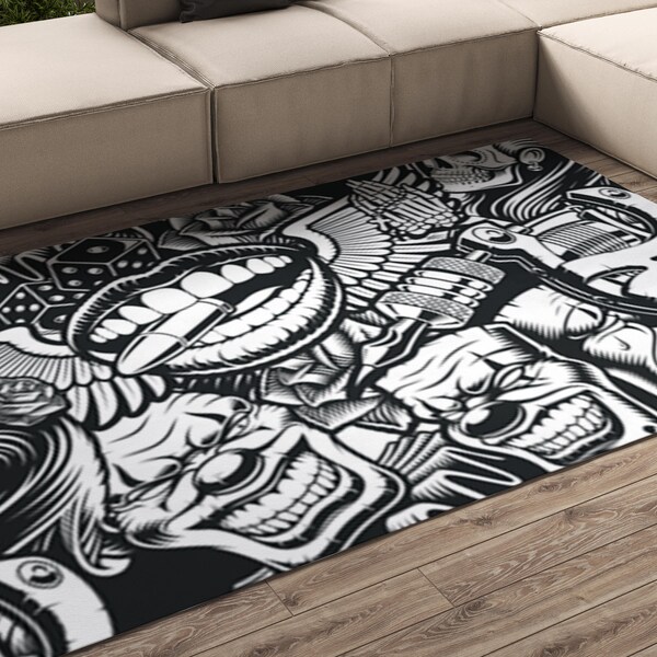 Tattoo Rug - Etsy