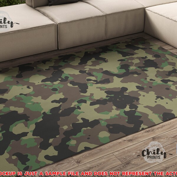 Army Area Rug - Etsy