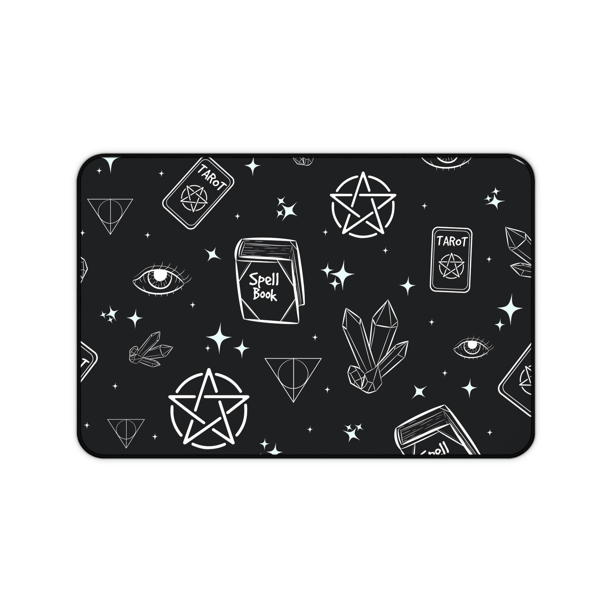 Dark Occult Gothic Desk Mat With Witchy and Pagan Elements - Etsy