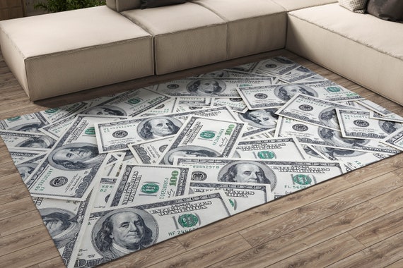 Dollar Sign Area Rug Hypebeast Rug Carpet Gift for Marketer | Etsy