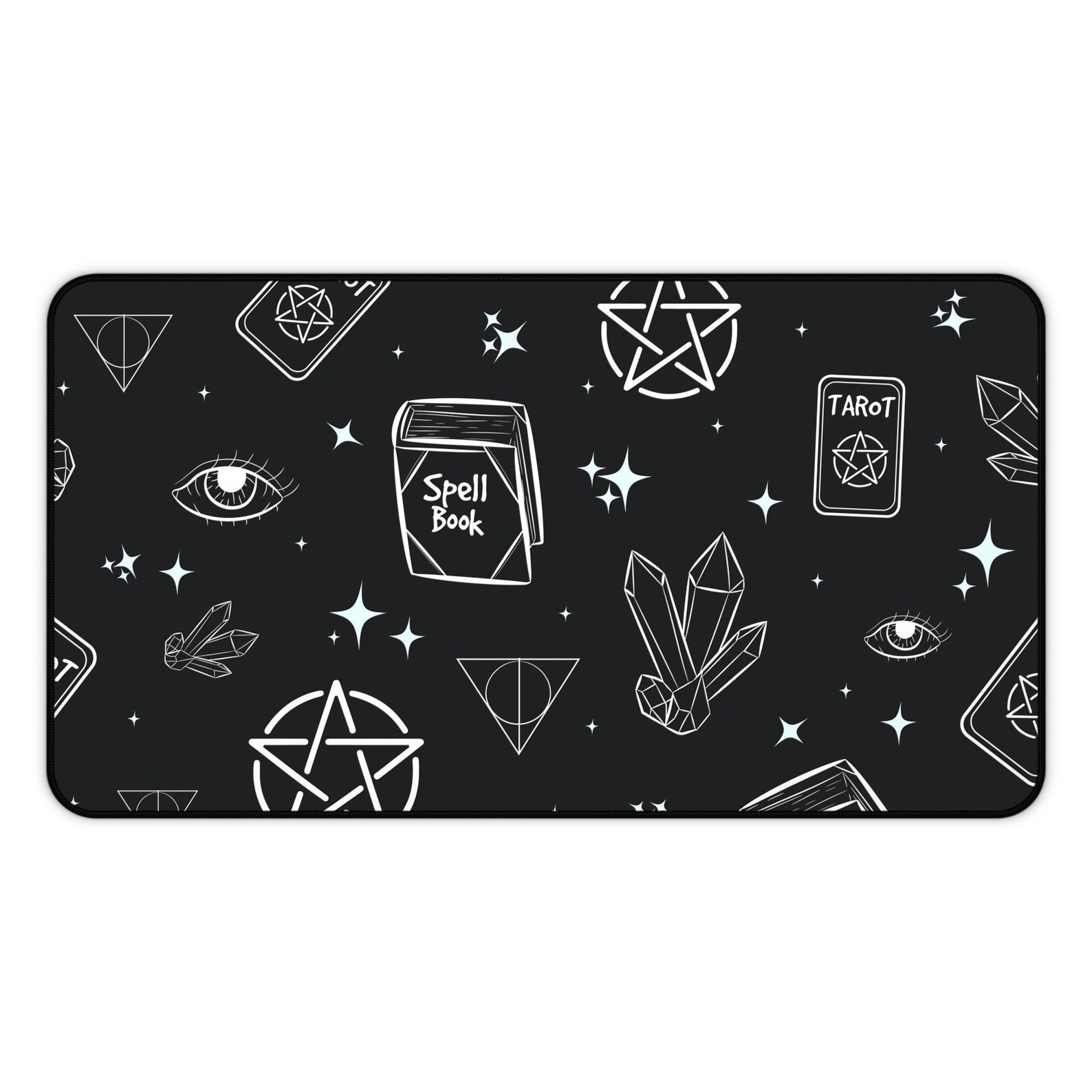 Dark Occult Gothic Desk Mat With Witchy and Pagan Elements - Etsy