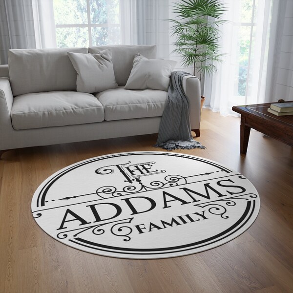Family Last Name Rug - Etsy