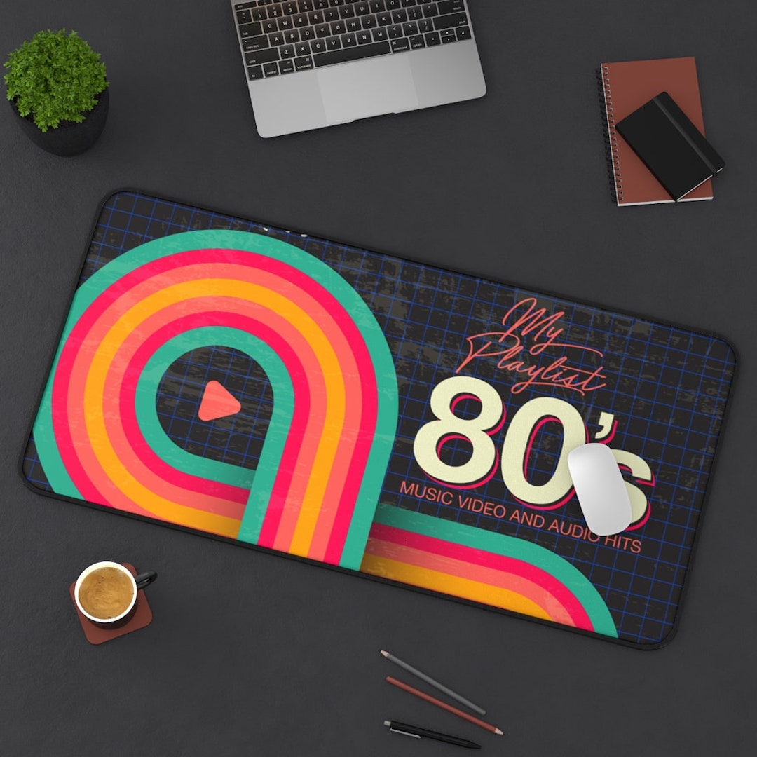 VHS Vaporwave Desk Mat, VHS 80s Desk Mat, VHS Vaporwave Mousepad ...
