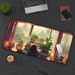 Aesthetic Desk Mat With Beautiful Chill Girl Design, Kawaii Aesthetic ...