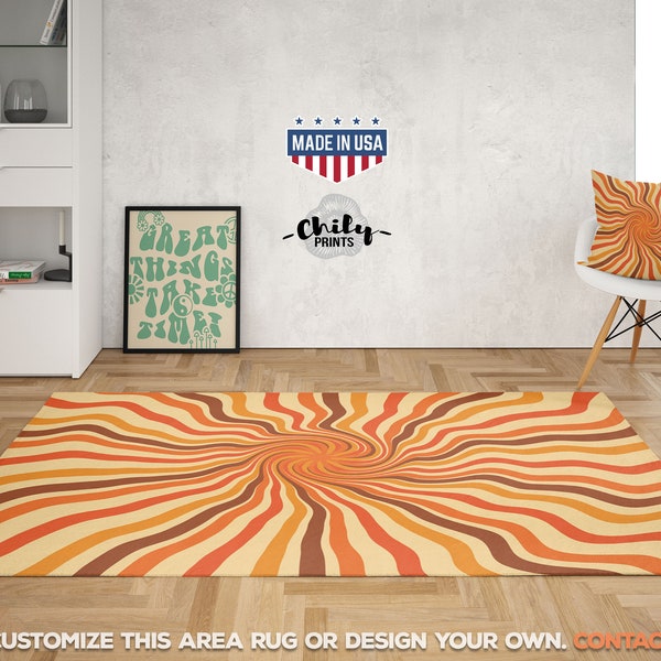 Spiral Area Rug - Etsy