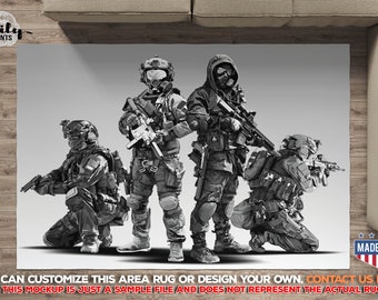 Police Area Rug - Etsy