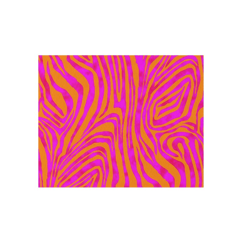 Pink Zebra Stripes Rug Zebra Room Decor Dorm Room Decor Rug - Etsy