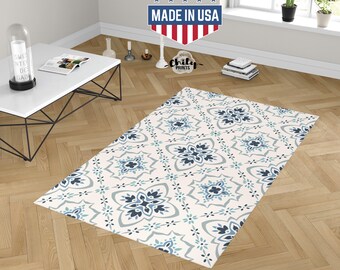 Spanish Tile Rug - Etsy