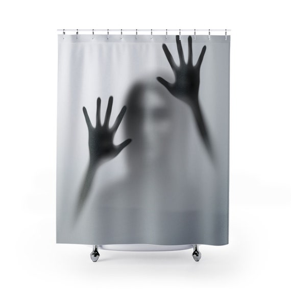 Scary Shower Curtain