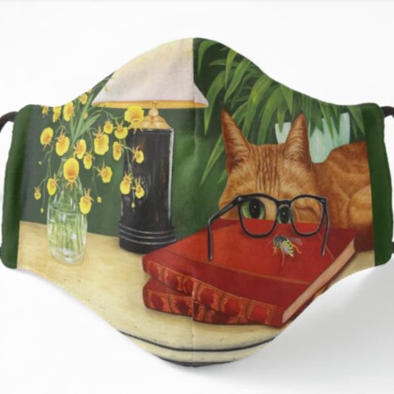 Cat Face Mask - Etsy