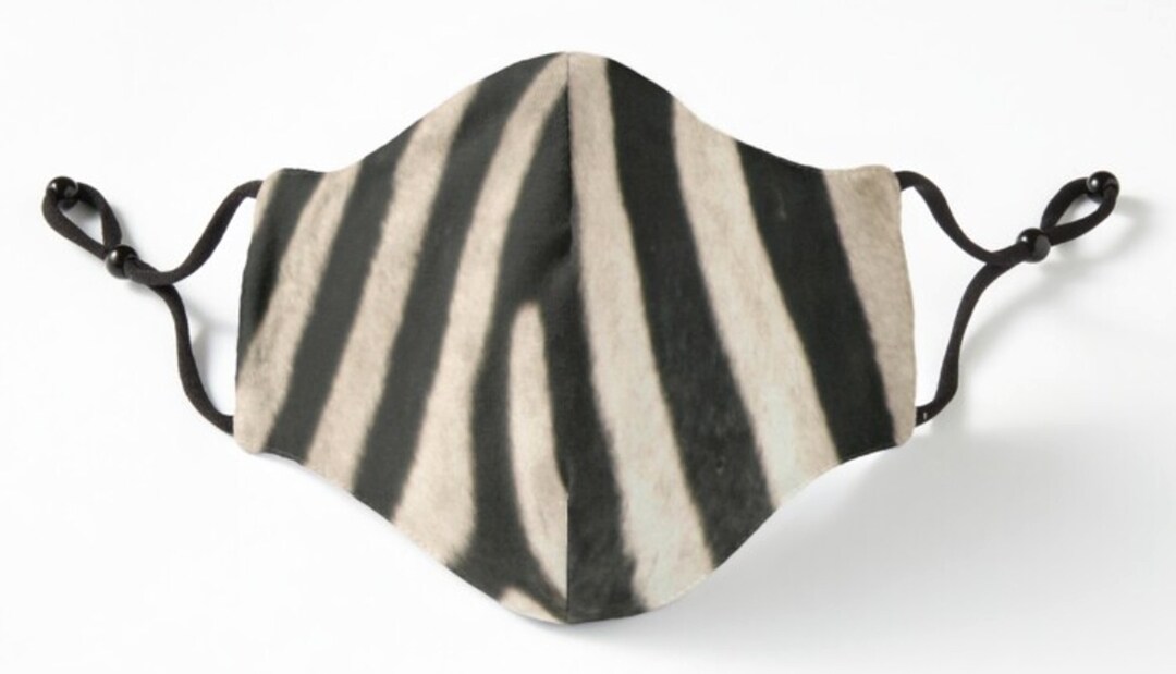 Zebra Print máscara facial de regalo para los amantes de la vida ...