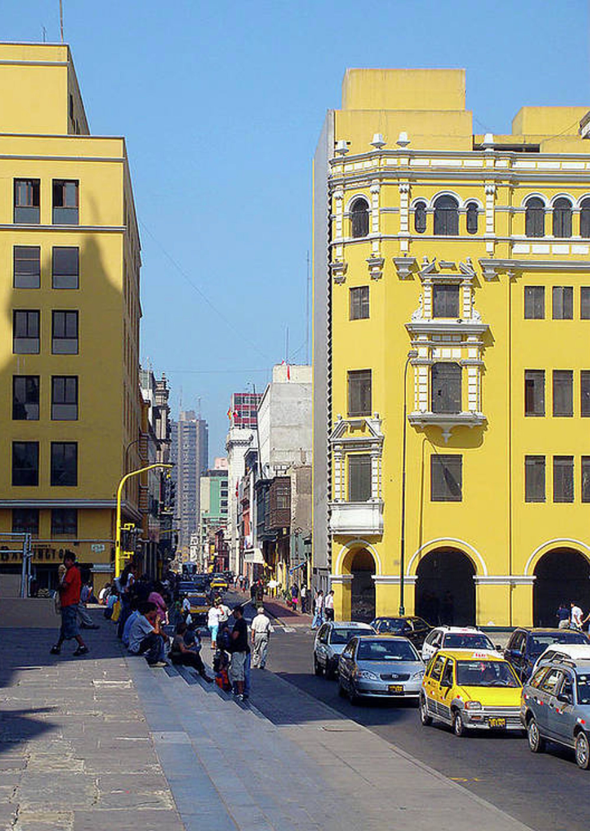 Lima Peru City Street Wall Art. Plaza Mayor Plaza Print. Blue - Etsy