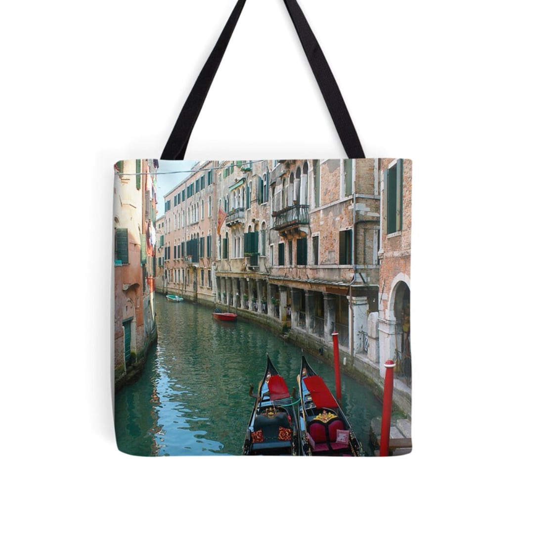 Venice Canal Gondola Tote Bag: Italy Travel Gift - Etsy