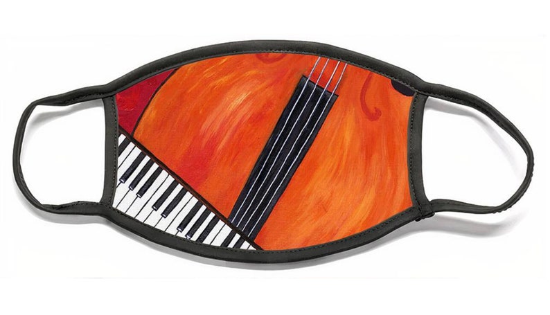 Music Theme washable face mask. Kids and adult sizes. | Etsy