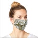White Roses for Spring Face Mask. Kids and Adults. Pleated, Fitted ...