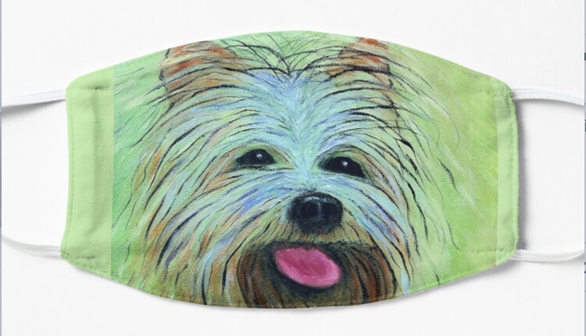 Yorkshire Terrier Face Mask for Yorkie Lovers. Colorful - Etsy