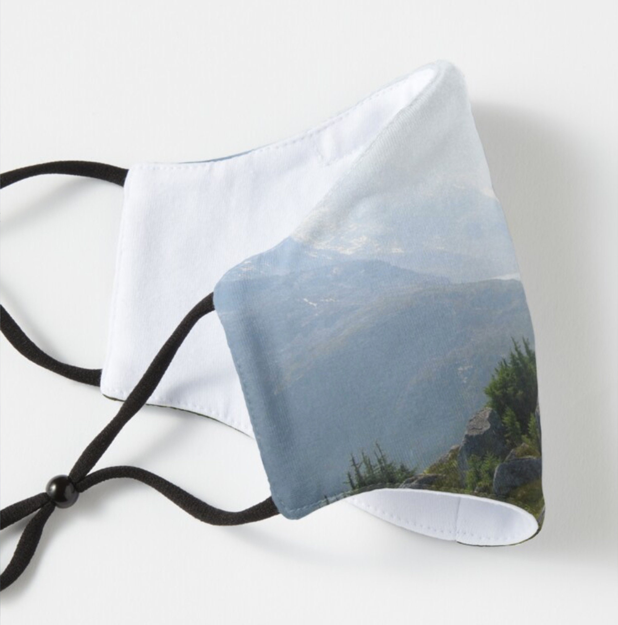 Alaska Mountaintop Washable Face Mask. Kids and Adult Sizes. - Etsy