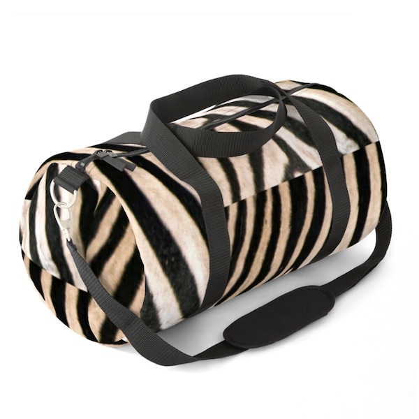 Zebra Duffle Bag - Etsy