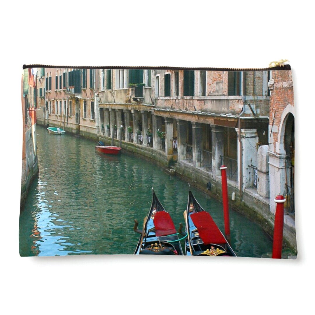Venice Canal & Gondolas Zip Pouch: Italy Travel Gift - Etsy