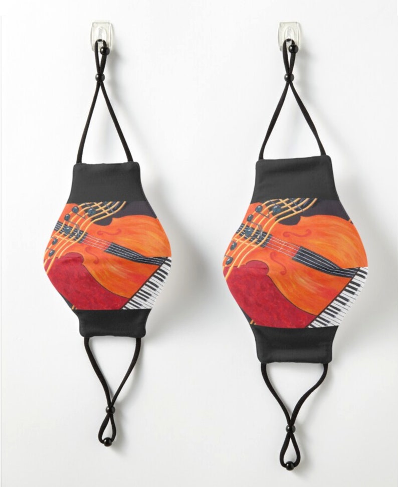 Music Theme Washable Face Mask. Kids and Adult Sizes. | Etsy