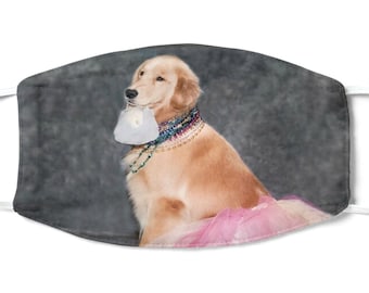 Golden Retriever Mask - Etsy