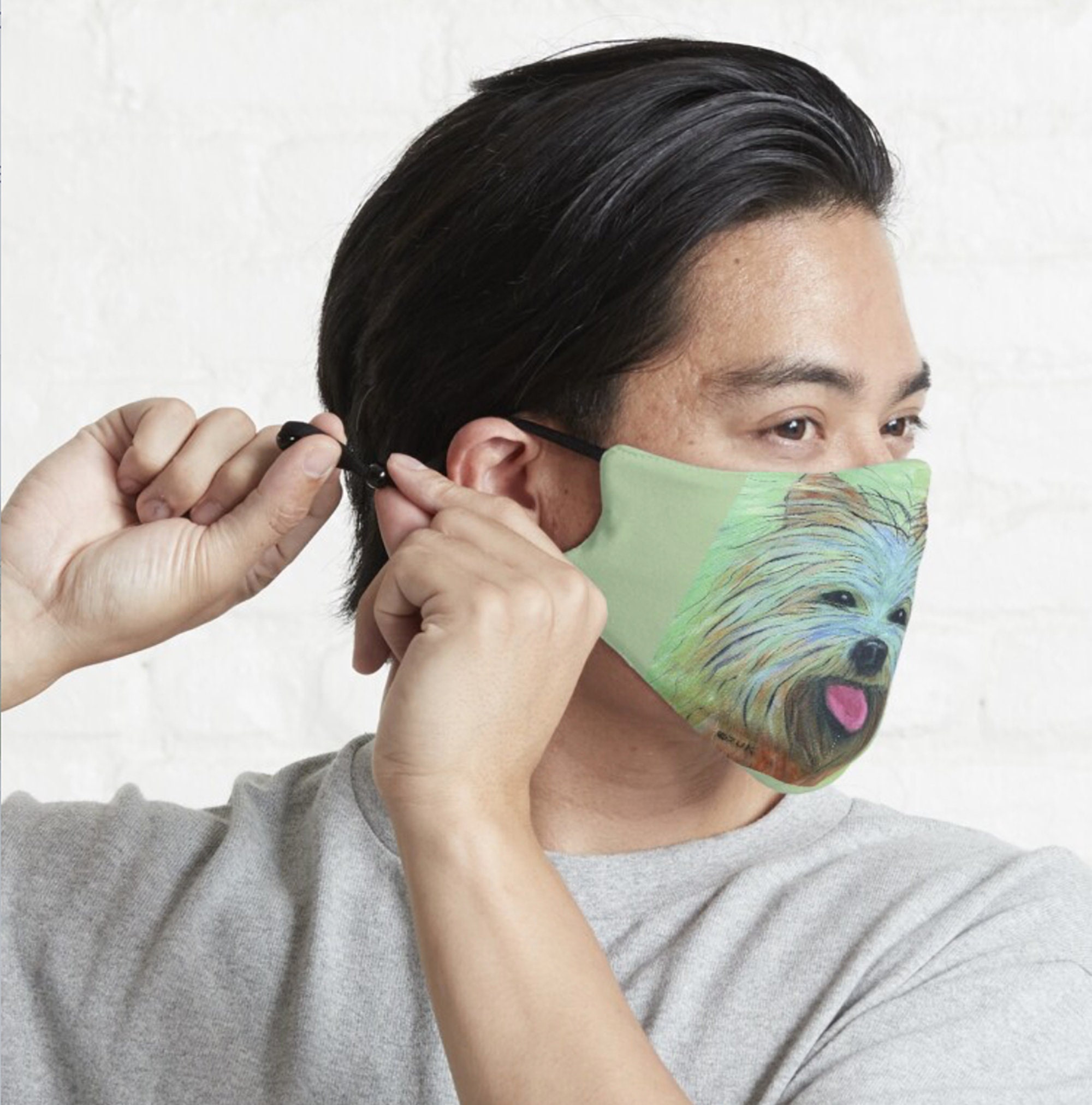 Yorkshire Terrier Face Mask for Yorkie Lovers. Colorful - Etsy