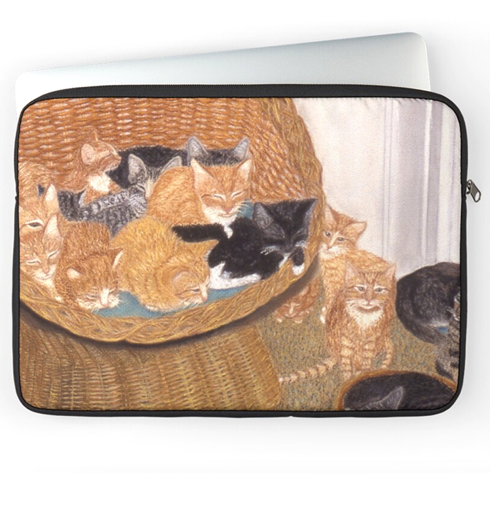 Kitten Macbook Sleeve Orange Tabby Cat Laptop Case Electronics Cases ...