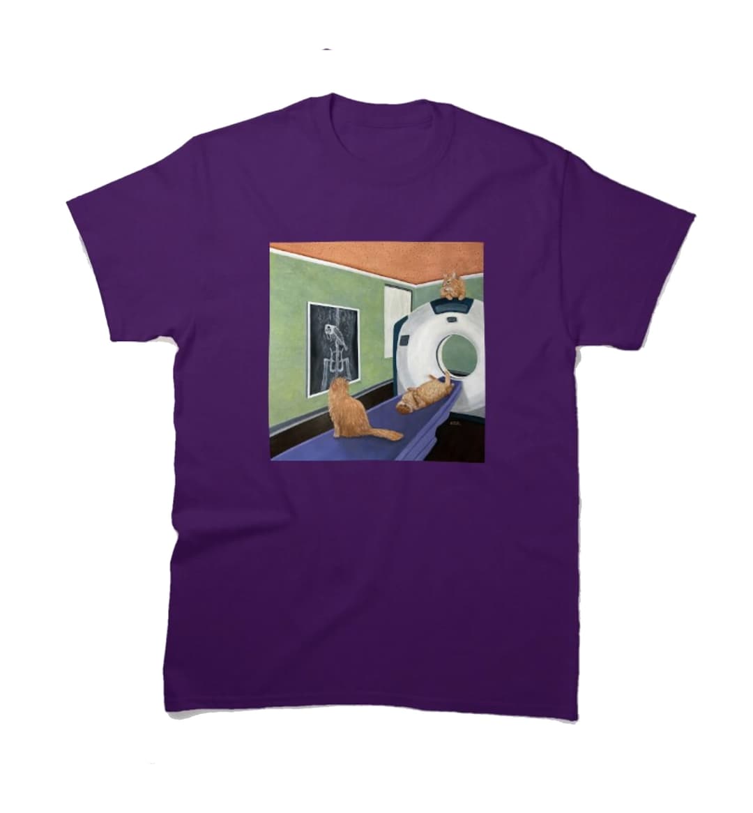 Ginger Cat Scan T-shirt: Funny Veterinarian Gift - Etsy