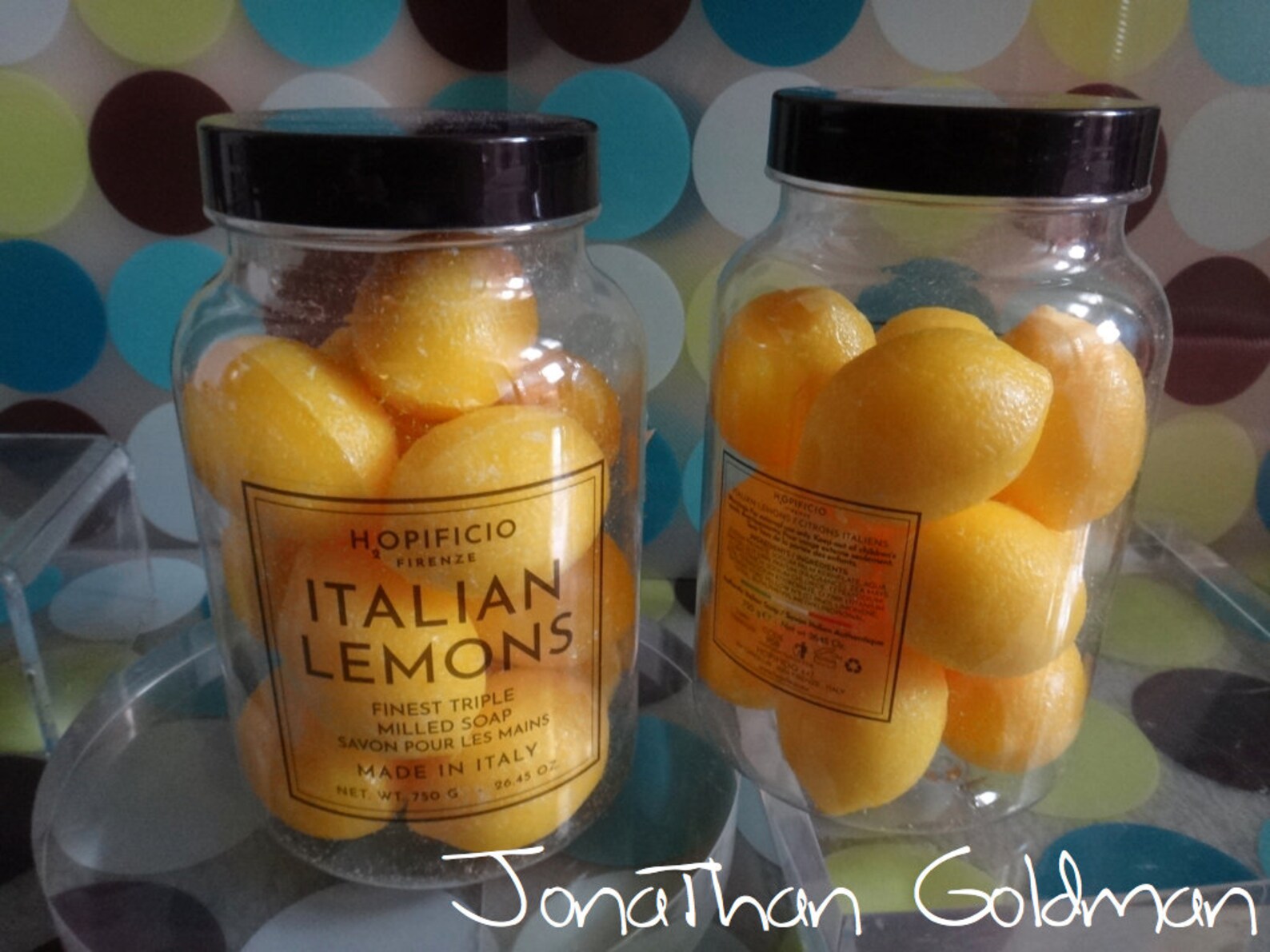 Hopificio Jar of Lemon Soaps Italian Lemons Finest Triple Milled Soap ...