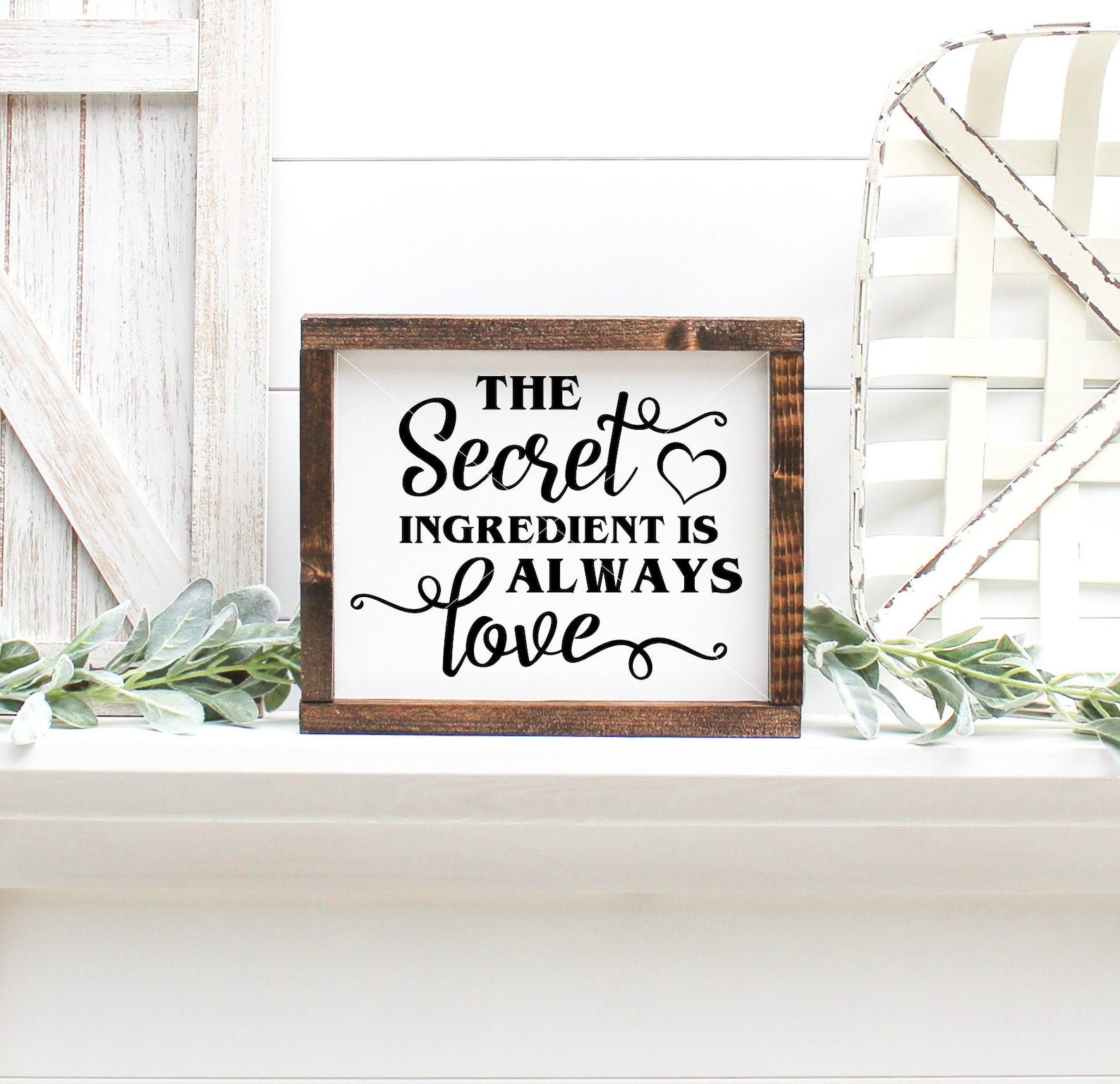 The Secret Ingredient is Always Love Svg Cutting File - Etsy