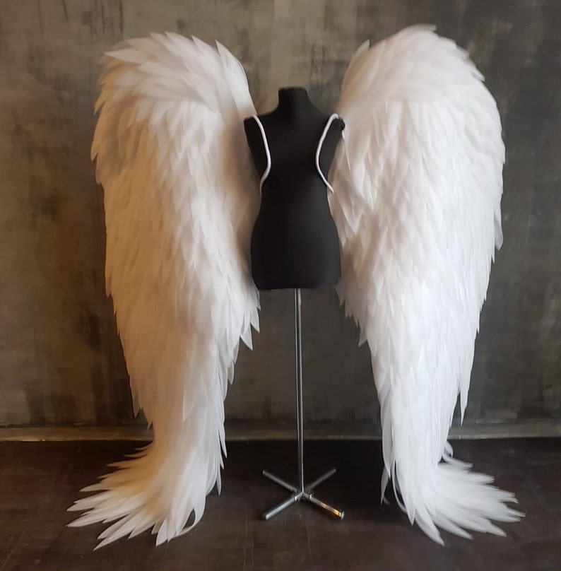 Grote Angel Wings kostuum cosplay witte engel vleugels | Etsy