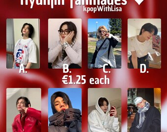 50pcs Fan-made Hwang Hyunjin Solo Concepts Lomo Photocards - Etsy