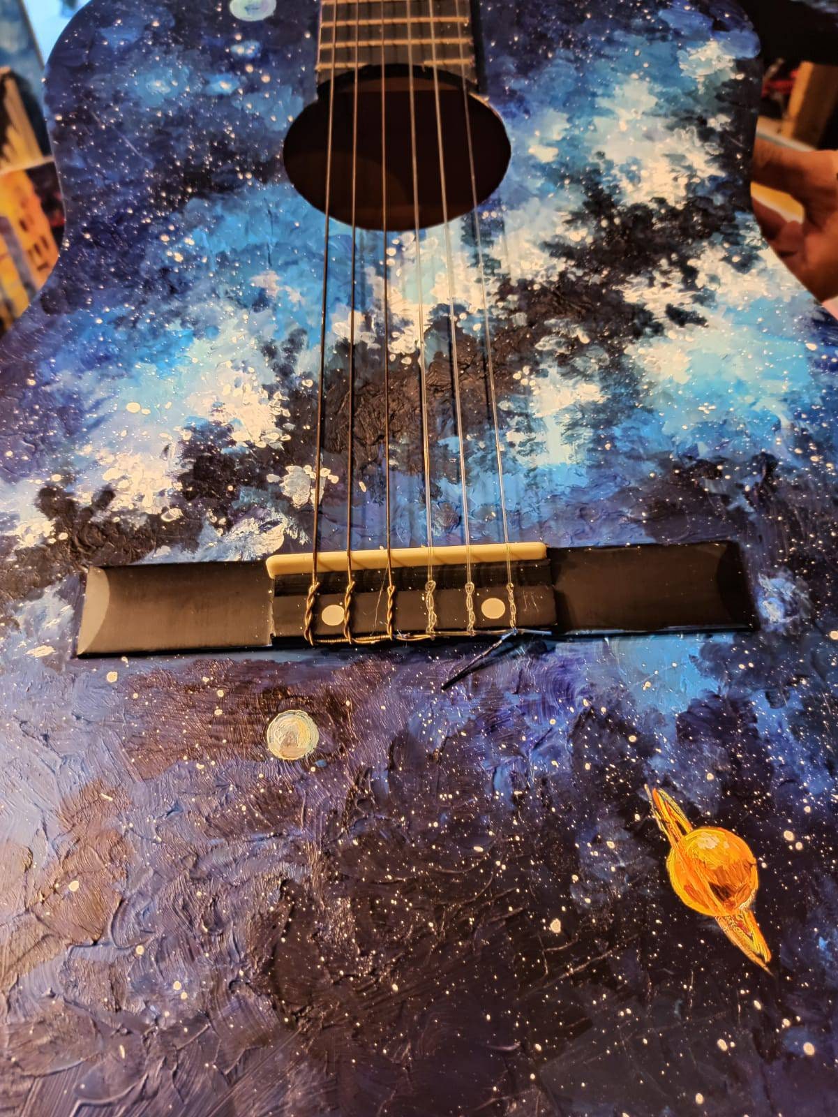 Hand Painted Ukuleles, Custom Painted Ukulele, Original Design Musical ...