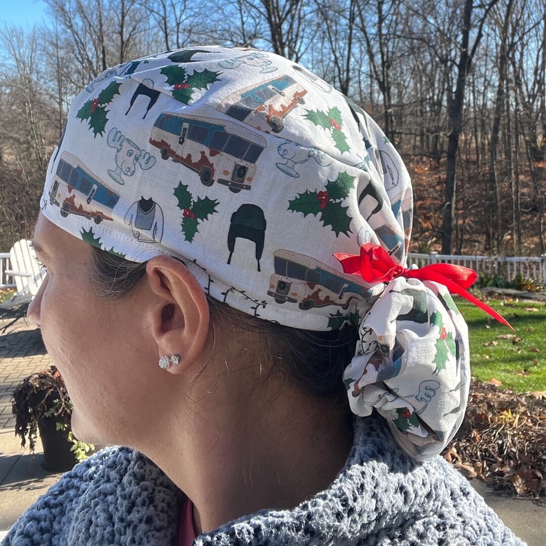 COUSIN EDDIE Christmas Vacation Rv Moose Pony Tail Ponytail Scrub ...