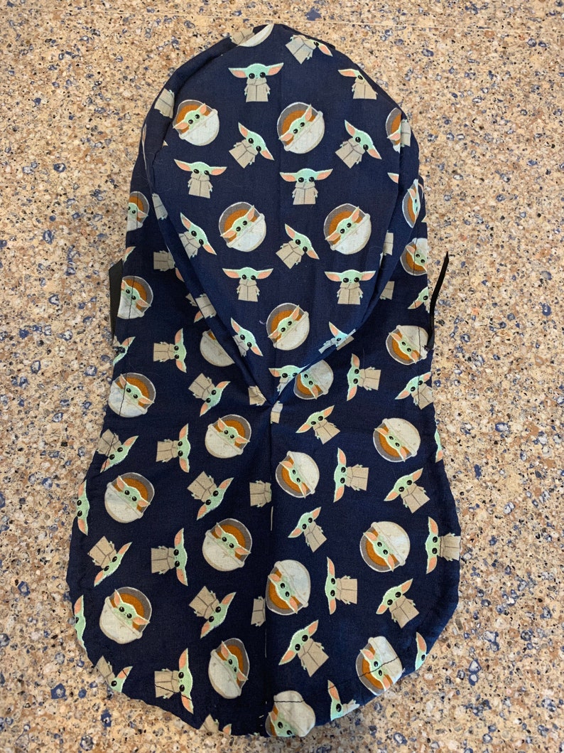 Mandalorian Star Wars Baby Yoda the Child Blue Pony Tail - Etsy