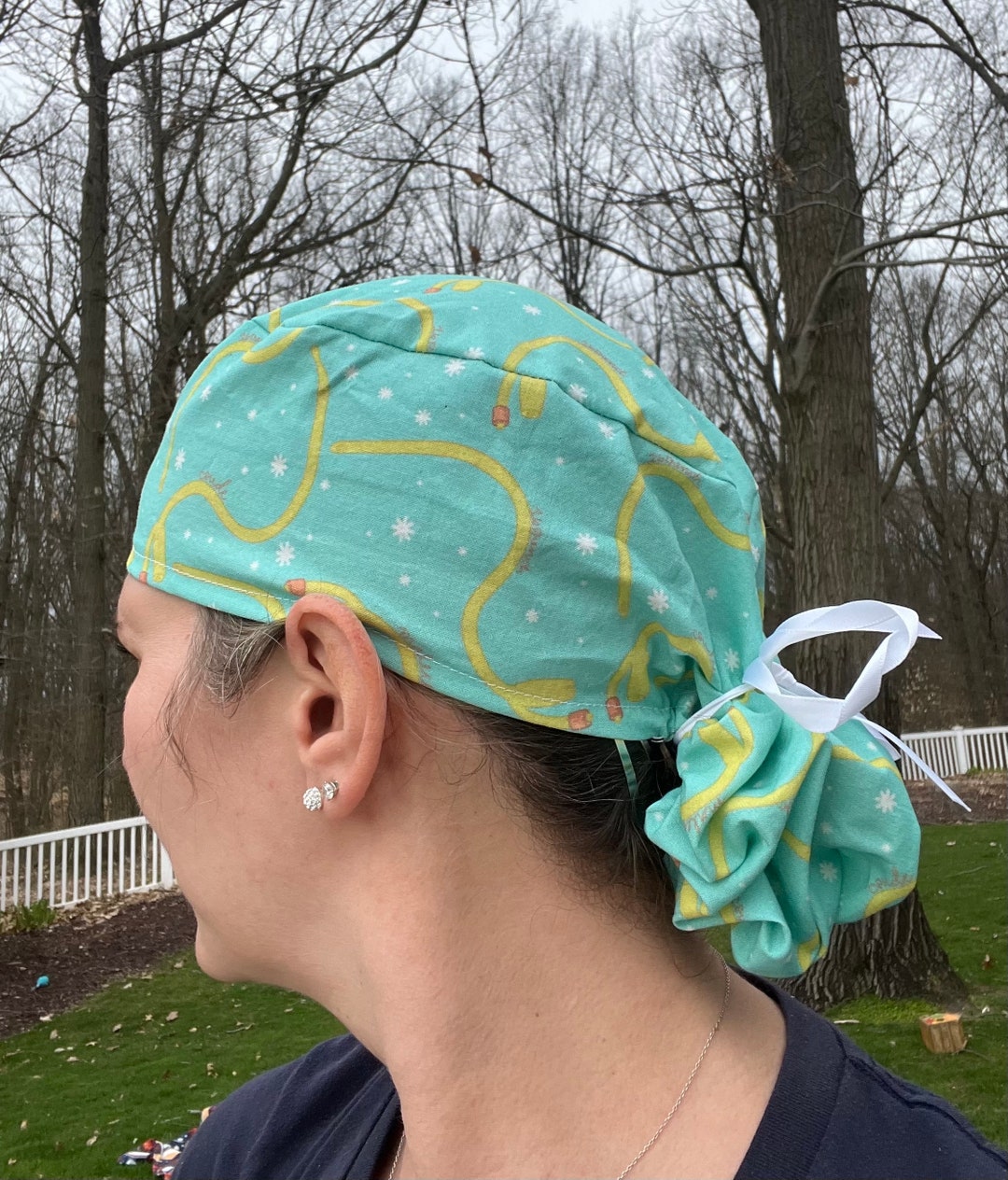 Urology Urologist Foley Caude Catheters Pony Tail Ponytail Scrub ...