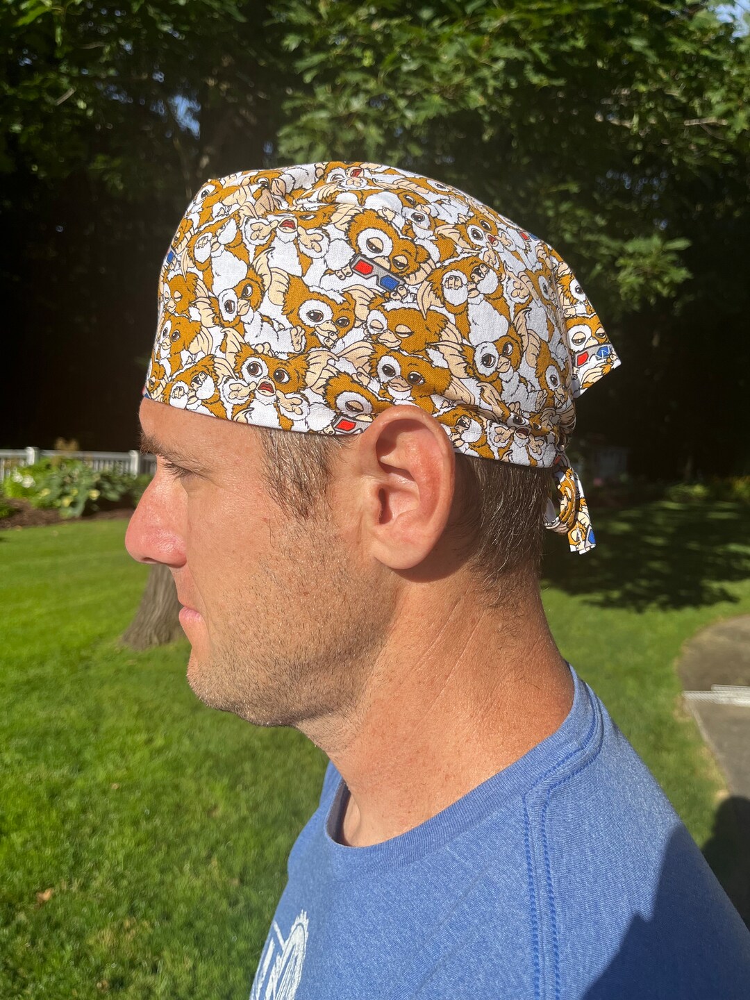 GREMLINS Gizmo Mogwai Scrub Hat Surgery Surgical Cap OR Washable Cotton ...