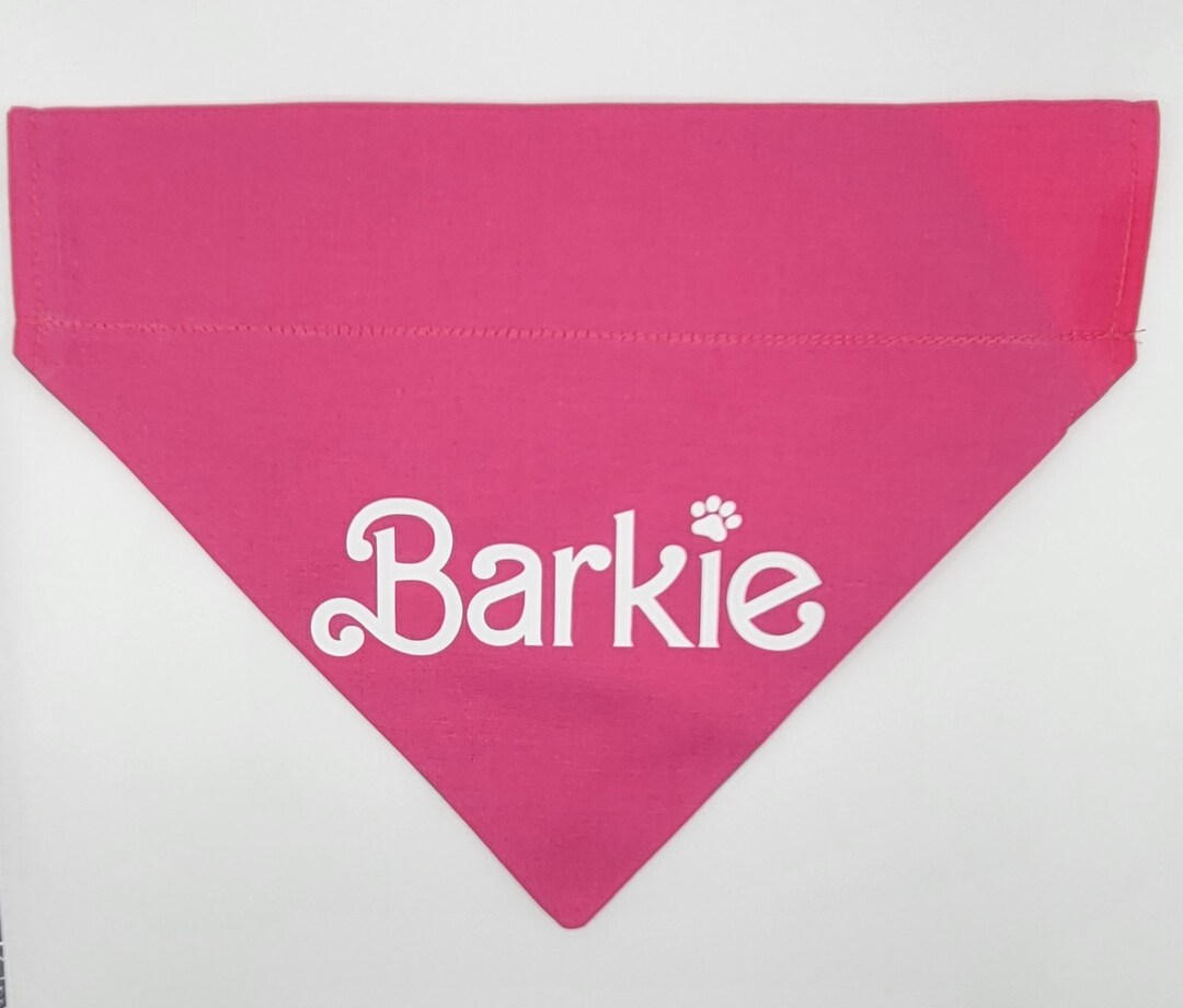 Barbie Barkie Dog and Cat Bandana - Etsy