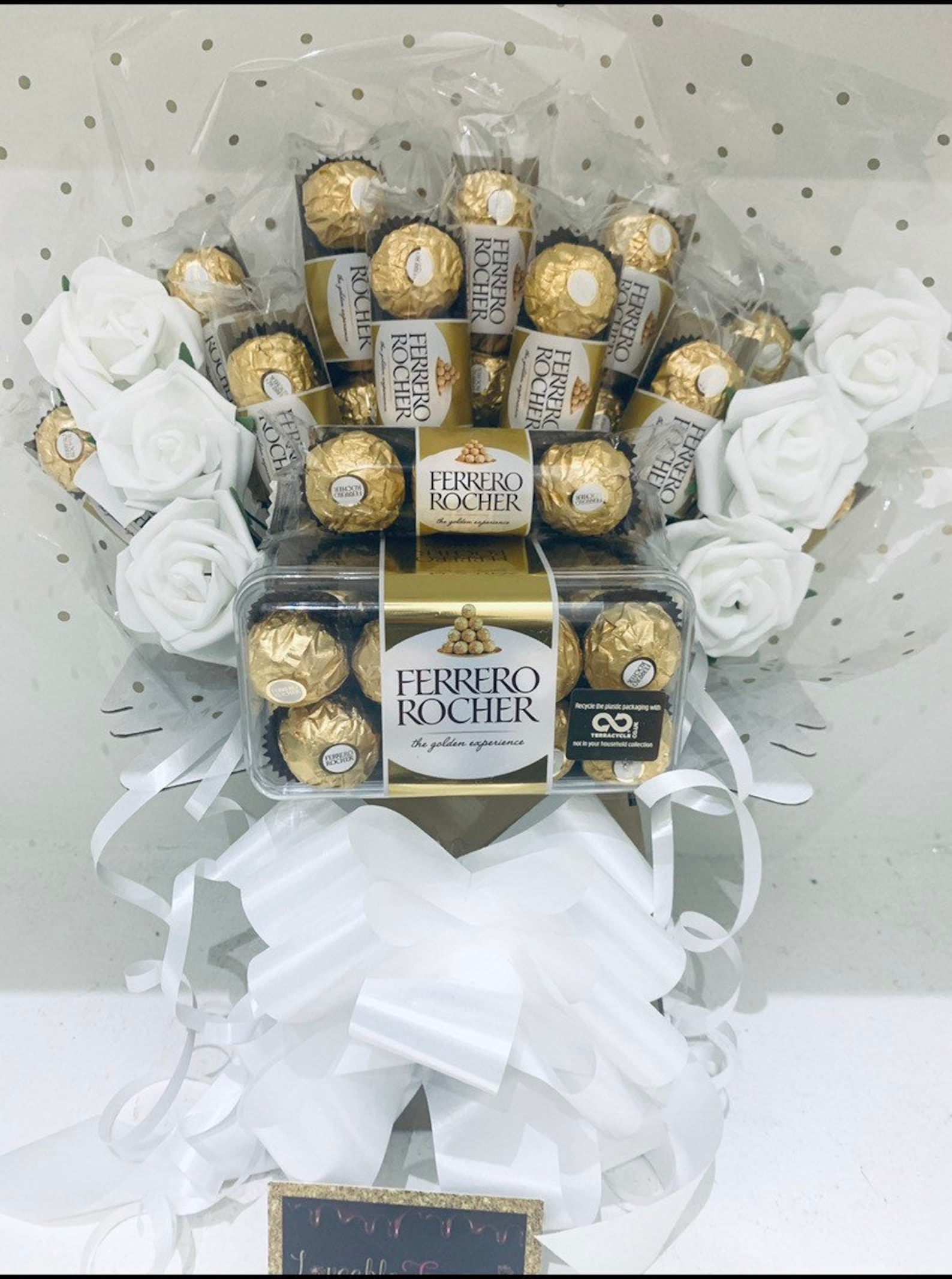 Ferrero Rocher Chocolate Bouquet Hamper | Etsy