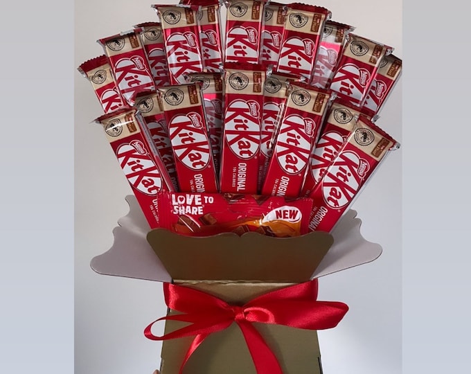Kitkat Chocolate Bouquet Kit Kat Gift Birthday Gift Thinking of You ...