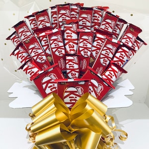 Kitkat Chocolate Bouquet Kit Kat Gift Birthday Gift Thinking of You ...