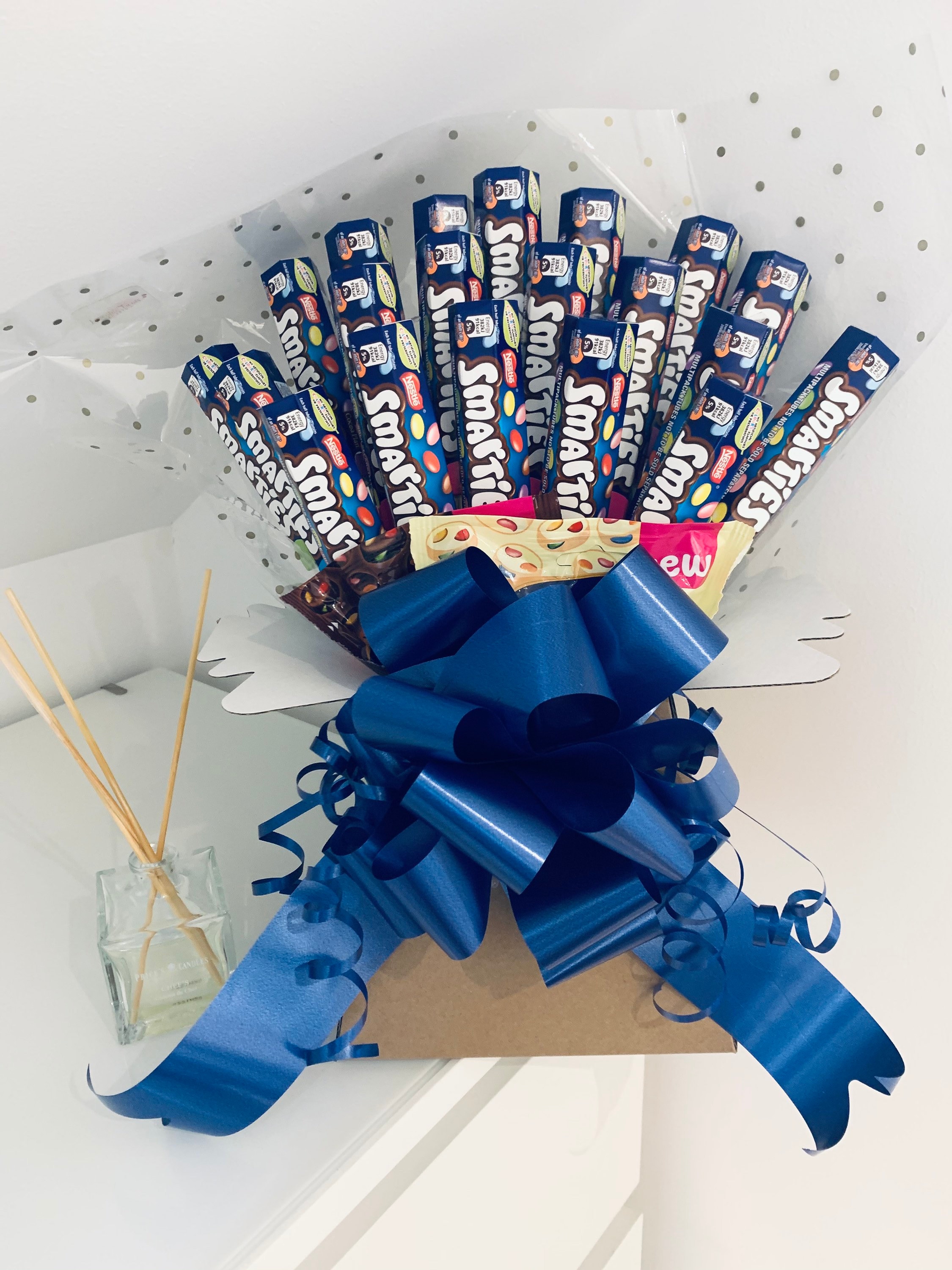 Chocolate Bouquet Smarties Hamper Birthday Gift Thinking of - Etsy UK
