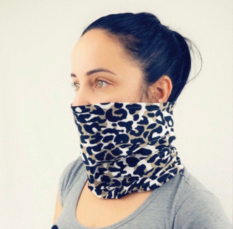 Neck Gaiter/ Face Mask Lightweight Multi-functional Face | Etsy