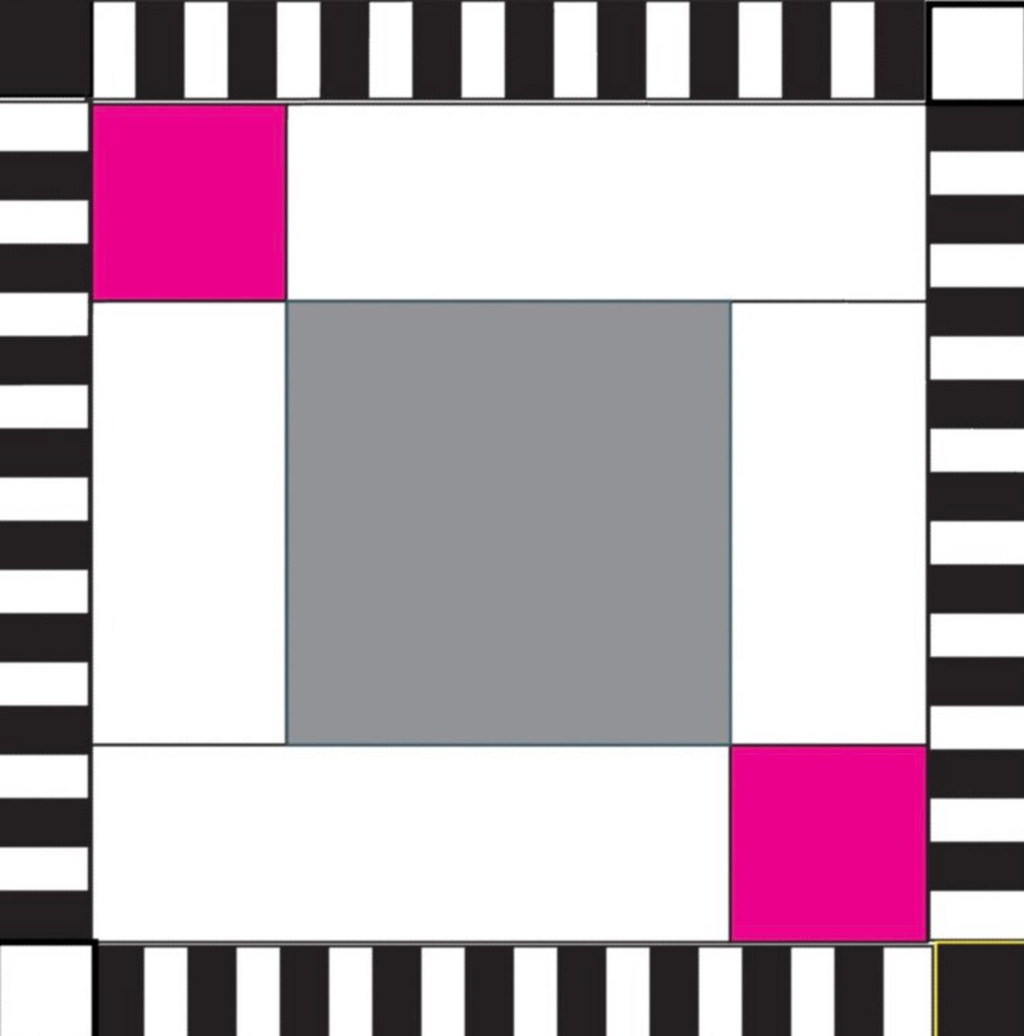 Modern Quilt Pattern PDF featuring Linework by Tula Pink | Etsy